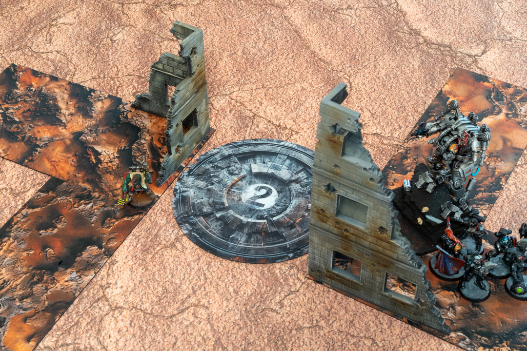 Warhammer 40K Objective Marker Set - 3d6 Wargaming